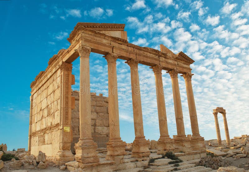 Palmyra stock photo. Image of panorama, panoramic, entrance - 22422632