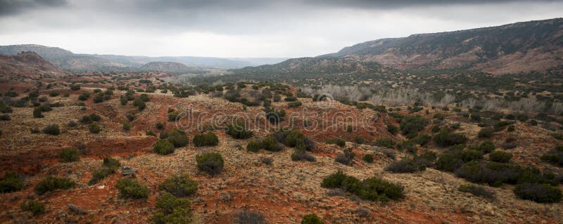 View at Palo Duro State Park, Texas Stock Image - Image of blue ...