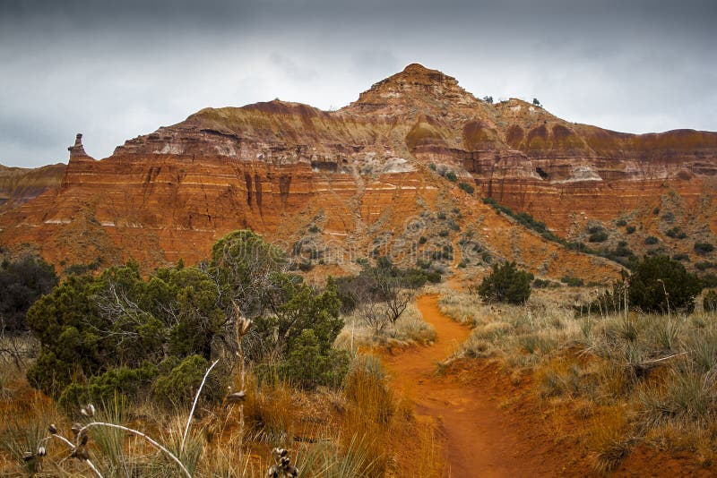 View at Palo Duro State Park, Texas Stock Image - Image of panoramic ...