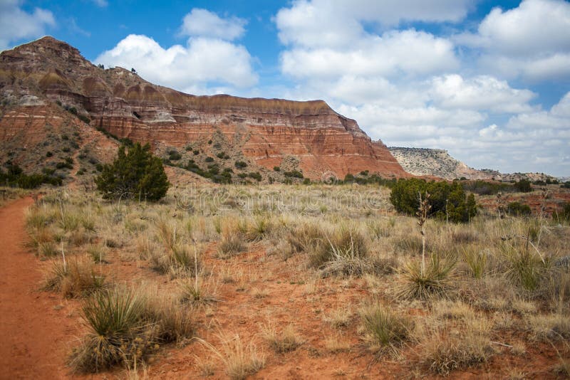 View at Palo Duro State Park, Texas Stock Image - Image of mesa ...