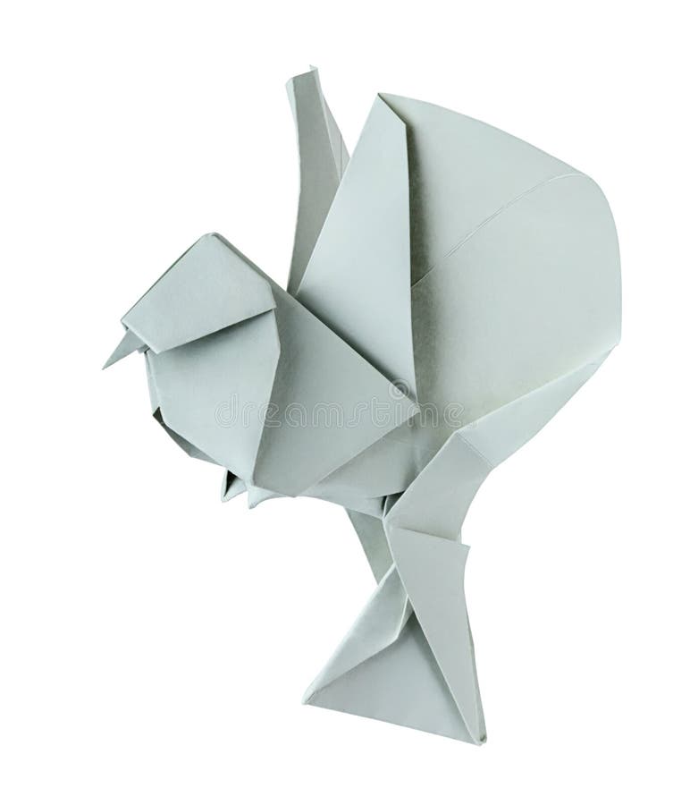 Paloma Del Papel De La Papiroflexia De La Paz Foto de archivo - Imagen ...