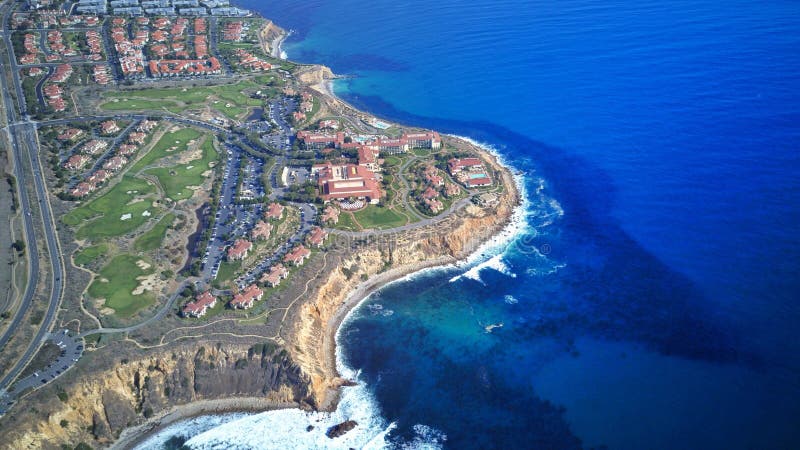 Palos Verdes Cliffs stock image. Image of verdes, beautiful - 109881597