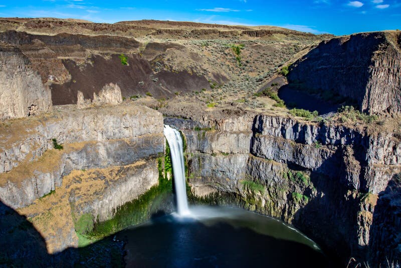 The Palouse Falls in Eastern Washington, USA Stock Image - Image of ...