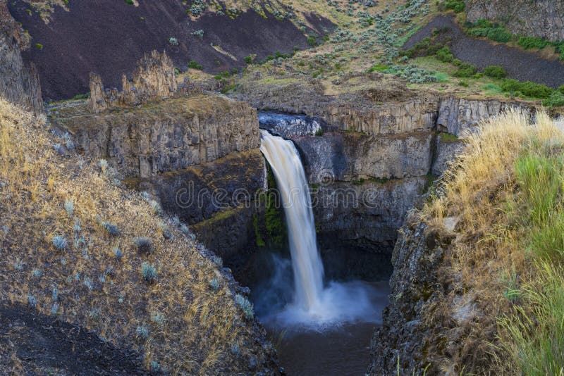 Palouse Falls, Washington State Stock Image - Image of landscape ...
