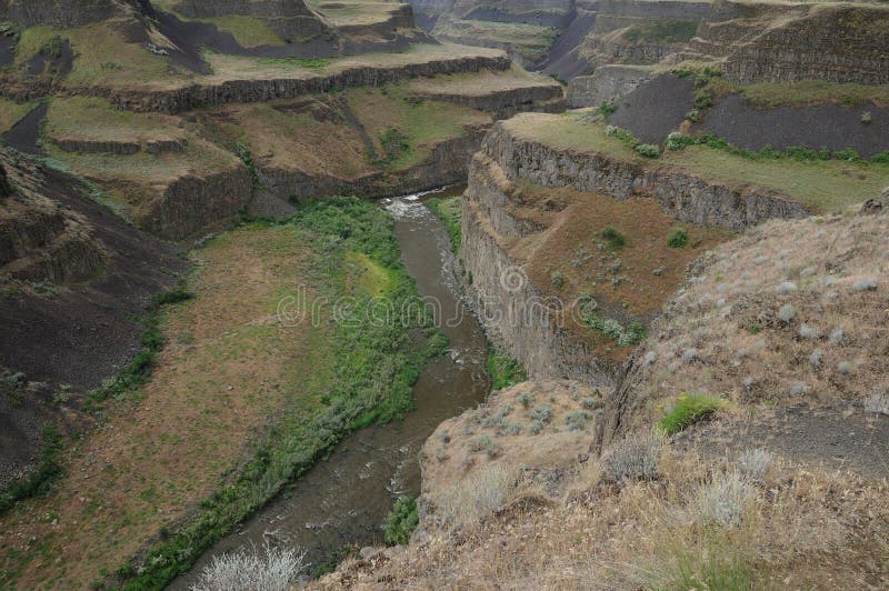 Palouse River Canyon stock photo. Image of falls, palouse - 14715086