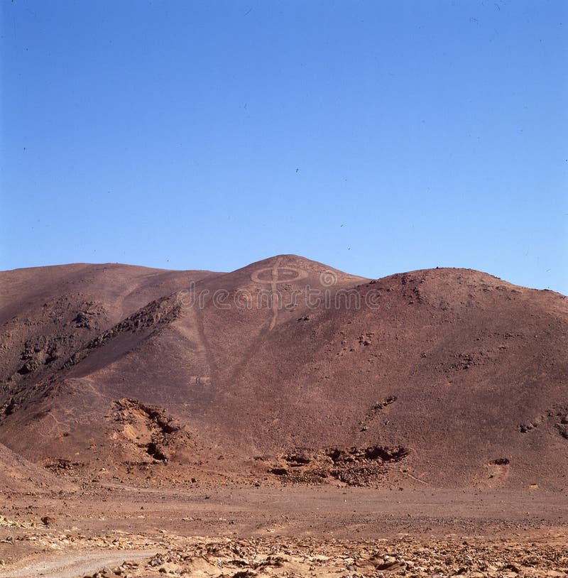 Palpa Lines,geoglyph,ancient Nazca Peru Stock Image - Image of badlands ...