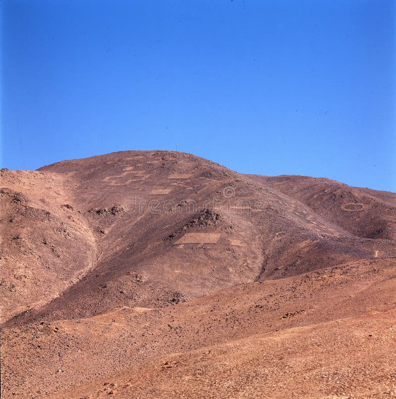 Palpa Lines,geoglyph,ancient Nazca Peru Stock Photo - Image of hill ...