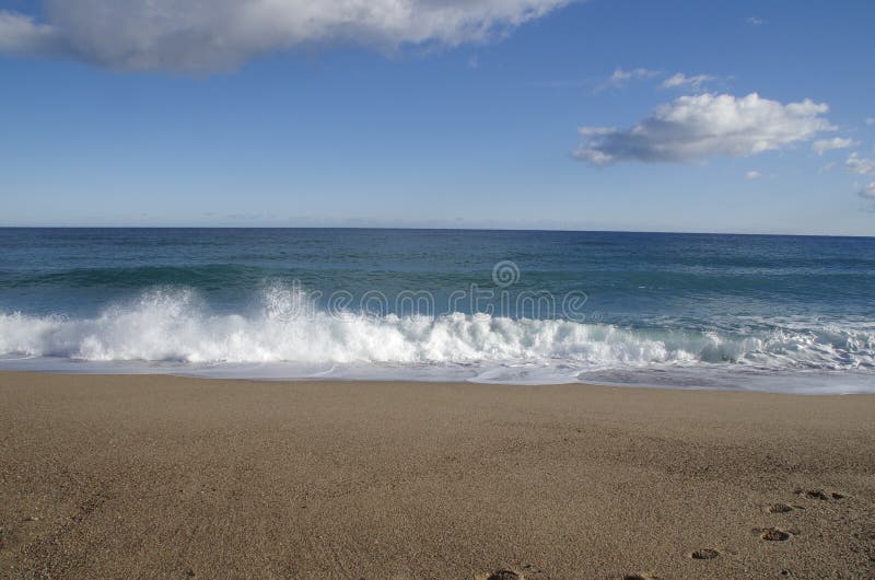 Pals Beach stock image. Image of playa, pals, catalonia - 41270543
