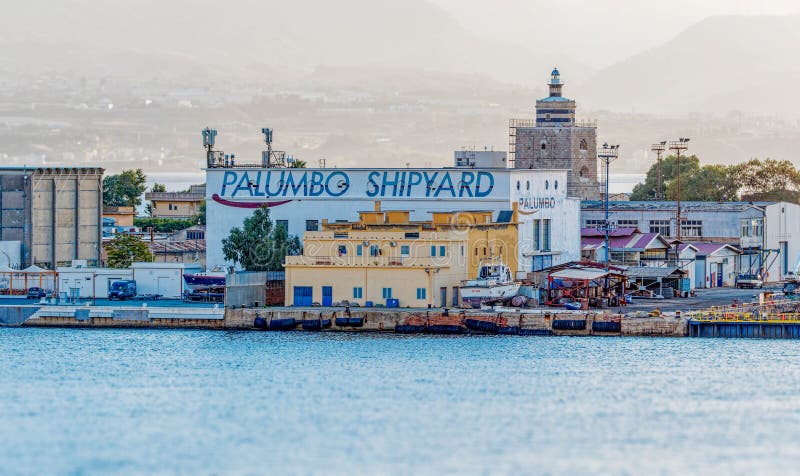 Palumbo Shipyard in Messina Italy Editorial Photo - Image of trip ...