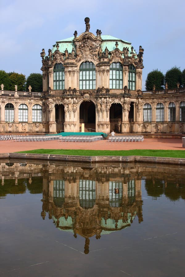 O Palácio De Zwinger Em Dresden, Alemanha Imagem Editorial - Imagem de marco, arquitetura: 22144200