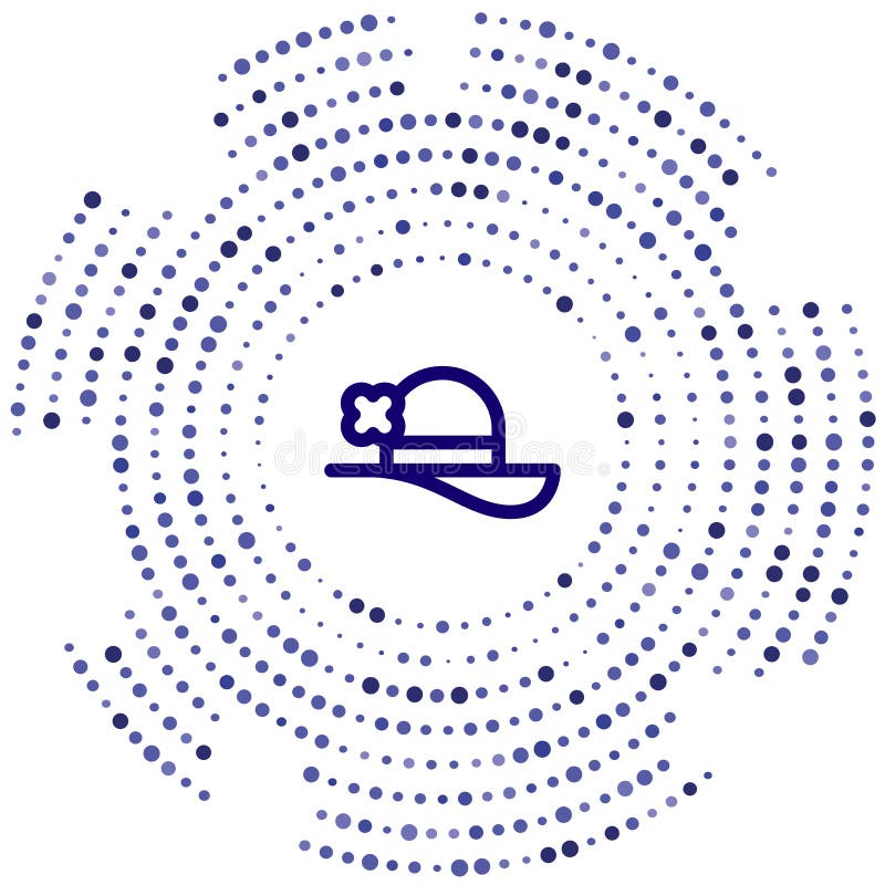 Pamela Hat Vector Icon. Pamela Hat Editable Stroke. Pamela Hat Linear ...