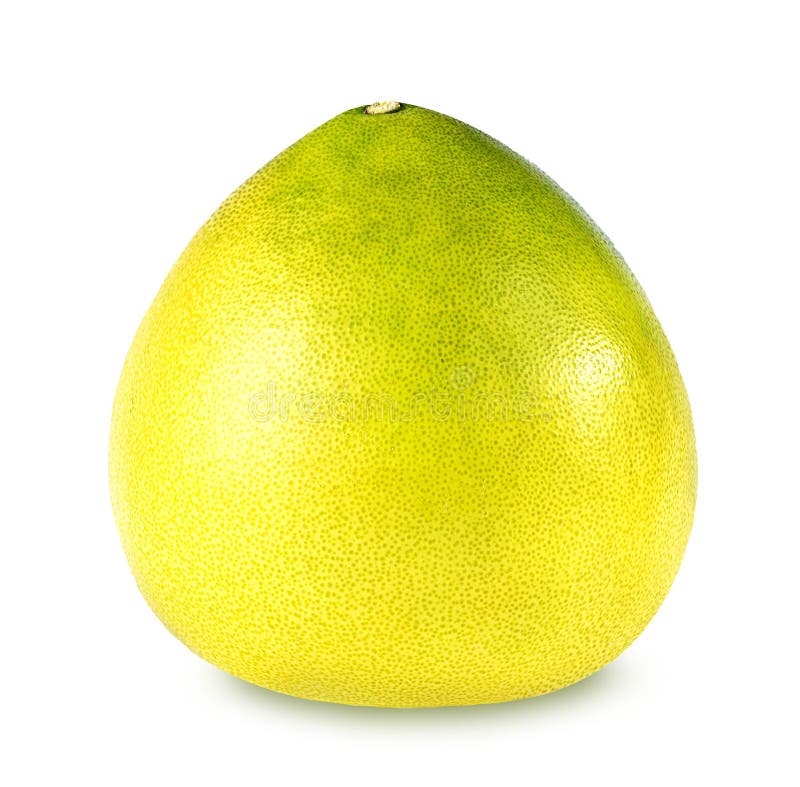 Pamela Tropical Fruit Slices Isolated on a White Background Stock Photo ...