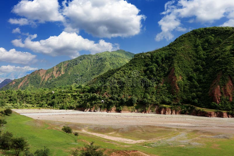 Pamir Mountains, Old Pamir Highway, Tajikistan Stock Image - Image of ...