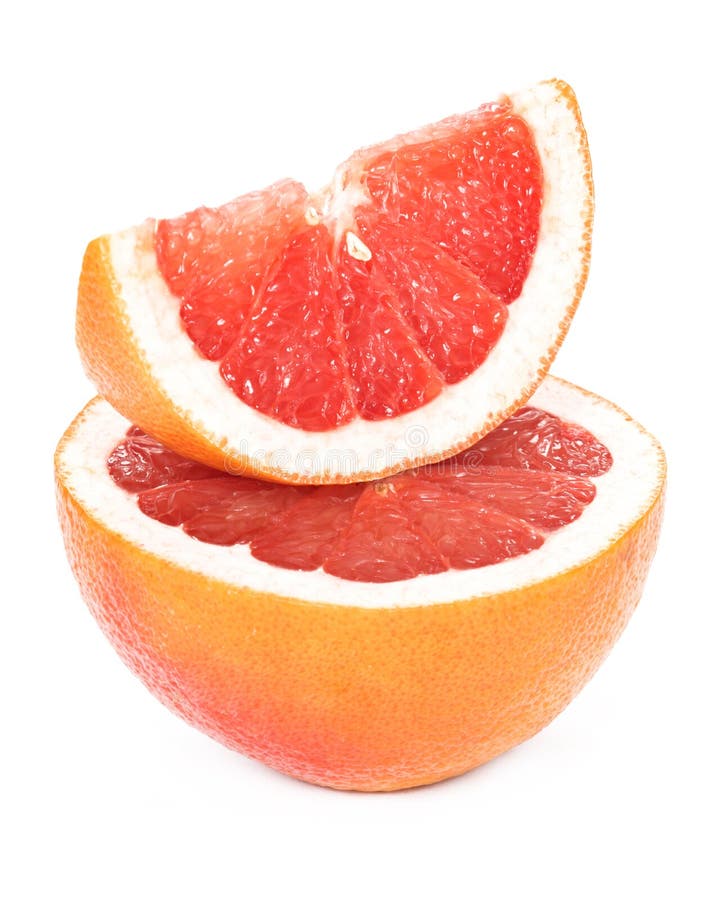 Pamplemousse, fond blanc photo stock. Image du croix - 65729880