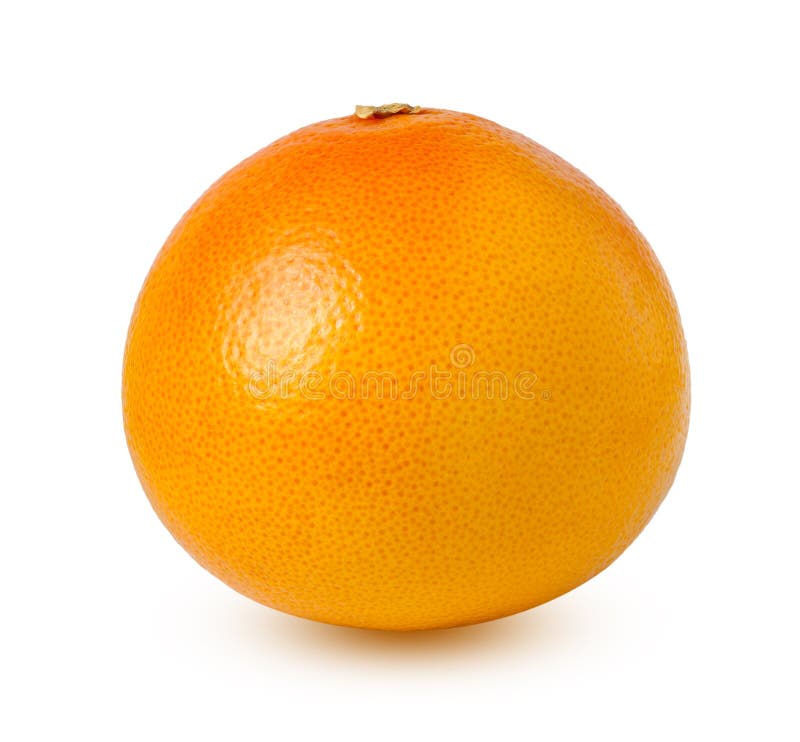 Pamplemousse entier photo stock. Image du fond, blanc - 18229758