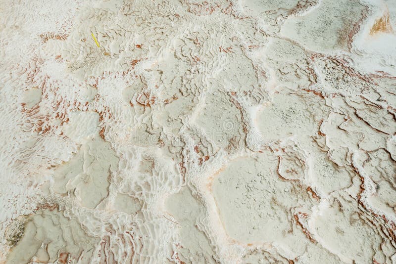 Pamukkale, Natural Pool with Blue Water, Turkey Stock Image - Image of ...