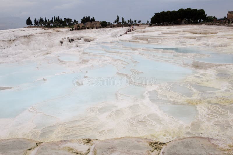 Pamukkale Turkey stock photo. Image of geology, waters - 15293744