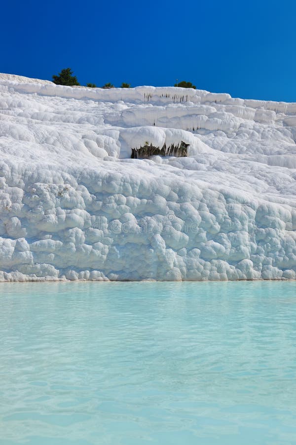 Hot Springs and Cascades at Pamukkale in Turkey Stock Photo - Image of ...