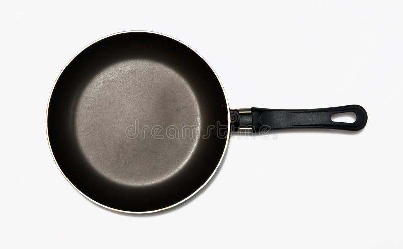 Frying Pan Top View Isolated or Cutout Stock Photo - Image of home ...