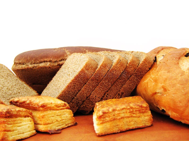 Pan imagen de archivo. Imagen de desayuno, sano, frescura - 4644777