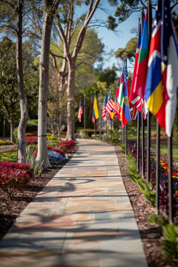 Pan American Community Day Uniting Nations in Celebration with Flags ...