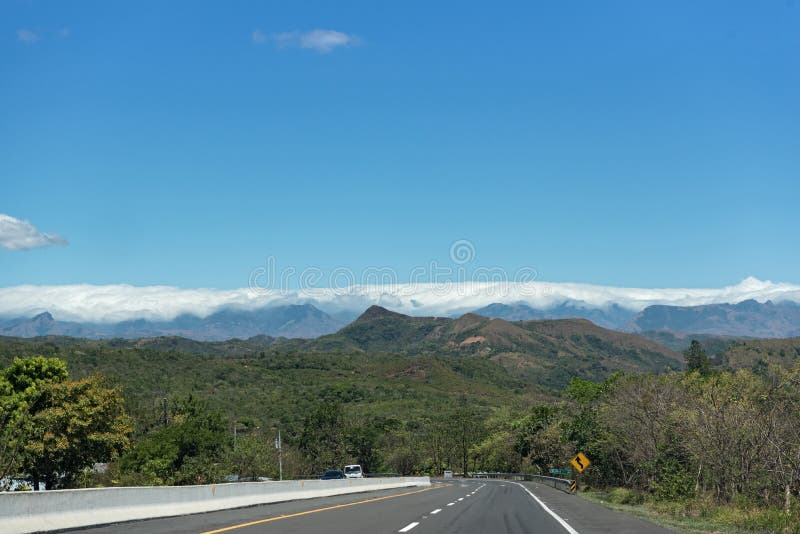 The Pan American Highway Near Santiago Panama Stock Image - Image of ...