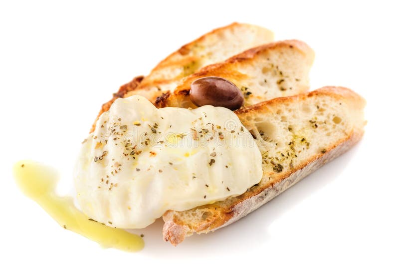Pan Asado a La Parrilla Con Queso Imagen de archivo - Imagen de asado ...