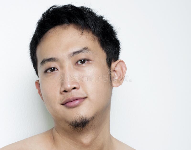 Pan-Asian male stock photo. Image of copy, face, cool - 17692006
