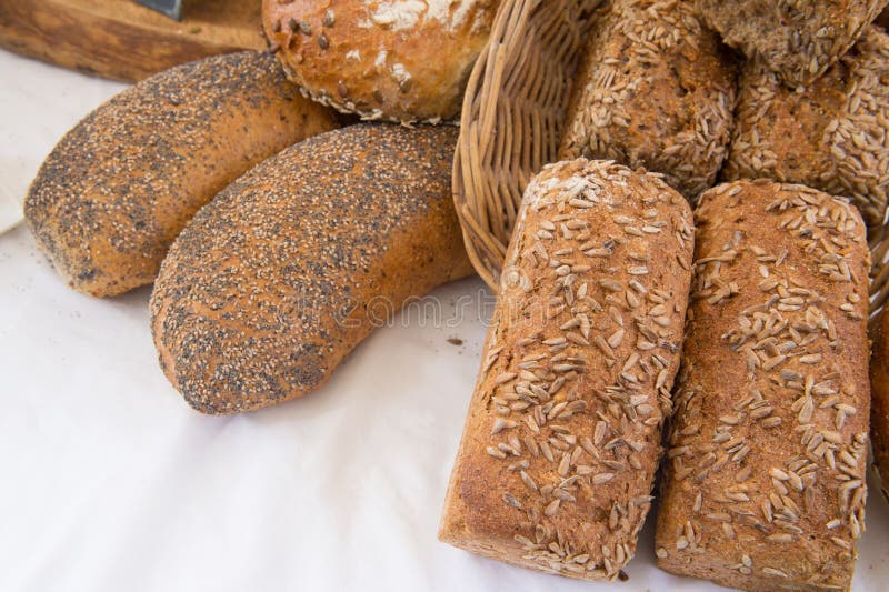 Pan biologial sano foto de archivo. Imagen de sano, alimento - 49668080