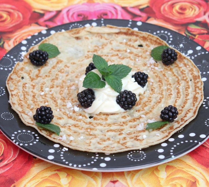 Pan cake stock photo. Image of dessert, food, snack, sweets - 57633358