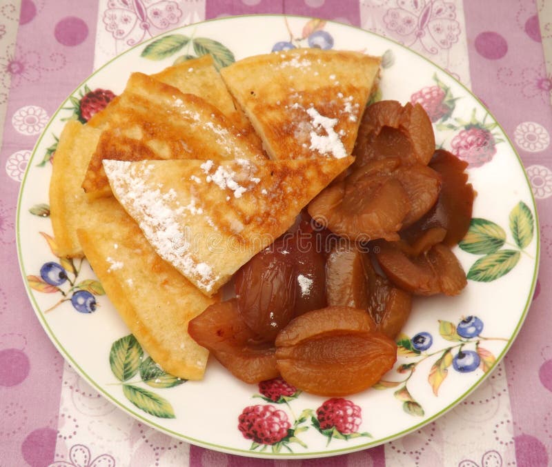 Pan Cakes stock photo. Image of pancakes, cake, sweet - 55827500