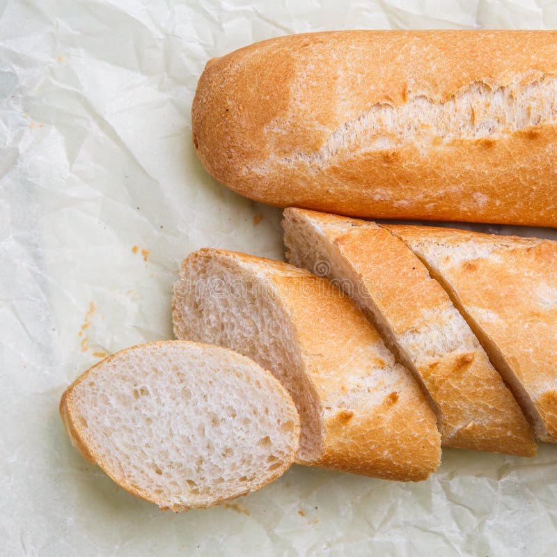 Pan Caliente En El Papel De Cera Foto de archivo - Imagen de cocina ...