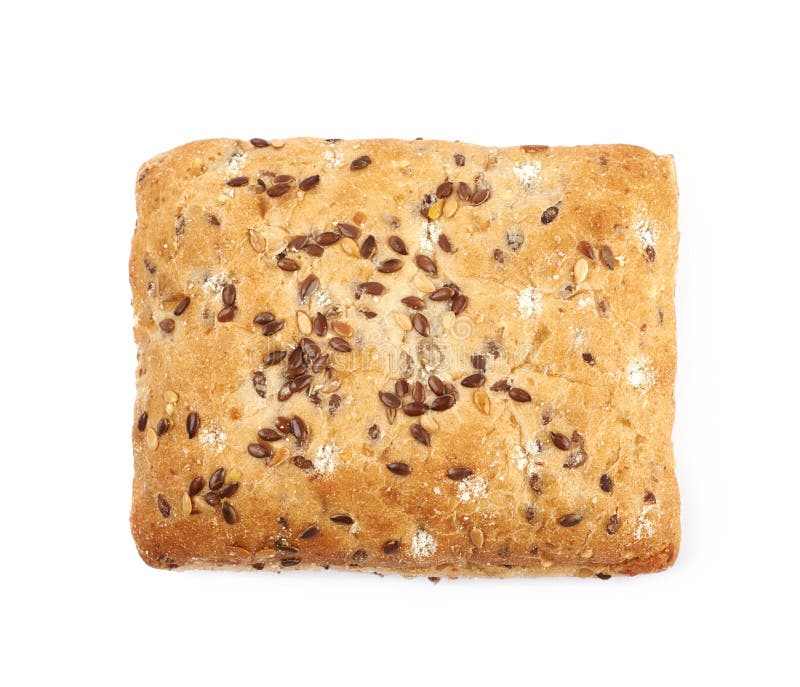 Pan Cuadrado De La Hamburguesa Aislado Foto de archivo - Imagen de ...