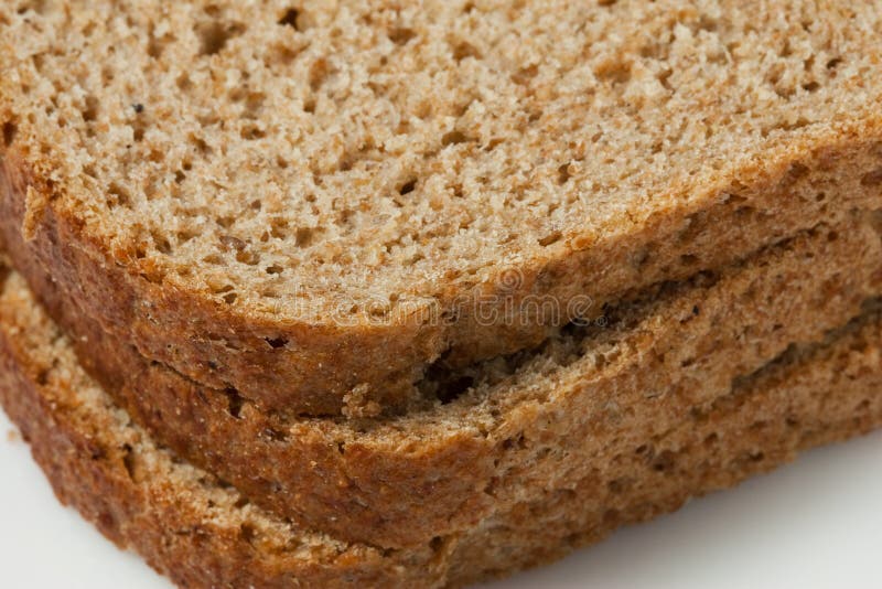 Pan de Brown foto de archivo. Imagen de tajado, blanco - 13681668