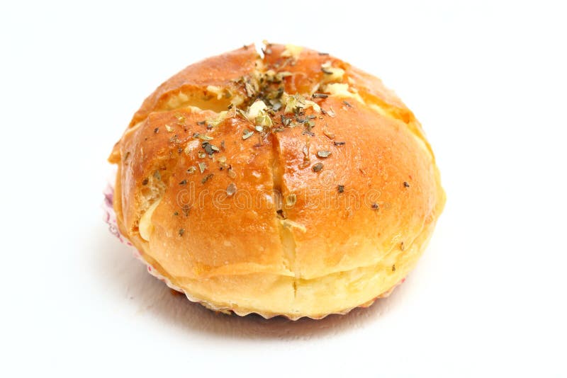 Pan De Queso De Ajo Coreano Aislado En Blanco Imagen de archivo ...
