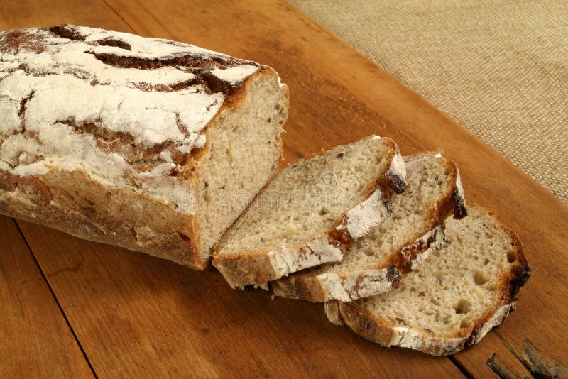Pan de Rye foto de archivo. Imagen de centeno, diario - 11967380