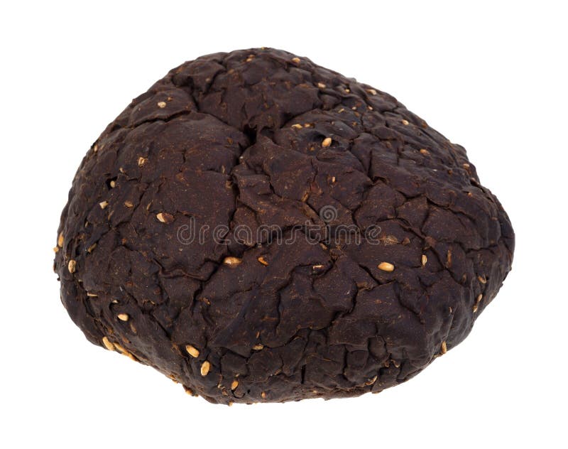 Pan Del Pan De Centeno Negro Imagen de archivo - Imagen de delicioso ...