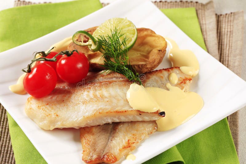 Pan Fried Fish Fillet
