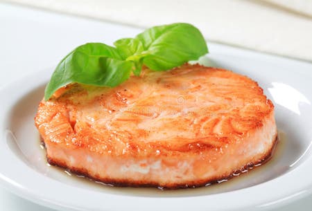 Pan-fried fish patty stock image. Image of fish, entree - 26876277