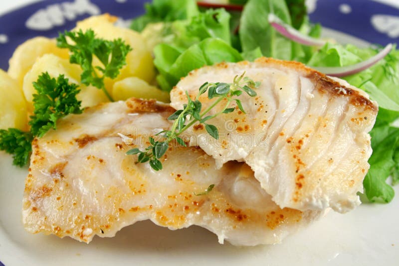 Pan Fried Fish stock image. Image of nourishing, appetizing - 5108723