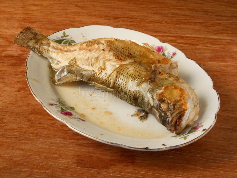 Pan-fried Perch Fish Seafood Stock Photo - Image of perca, perch: 73399858