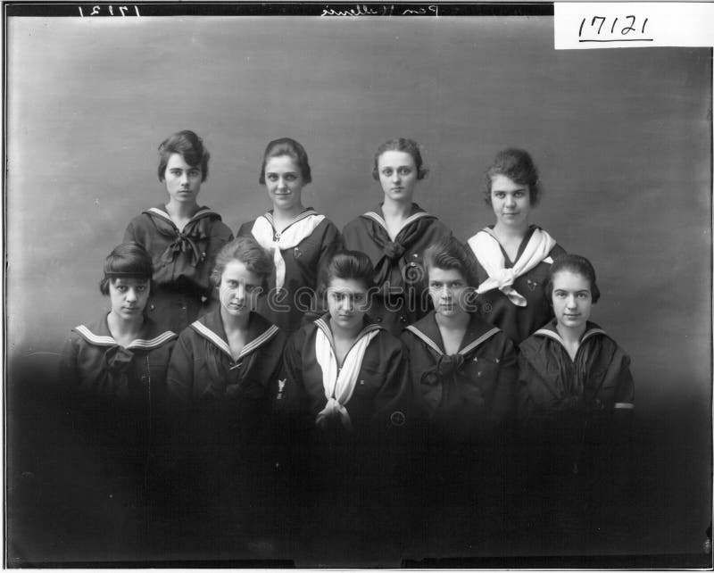 Pan-Hellenic Council Group Portrait 1917 Picture. Image: 222455248