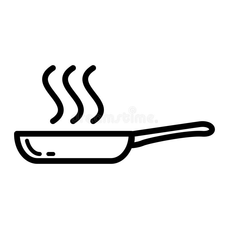 Pan Icon Vector Design Template Basic RGB Stock Vector - Illustration ...