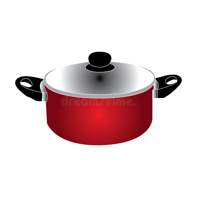 Pan icon stock vector. Illustration of steel, silhouette - 284402847