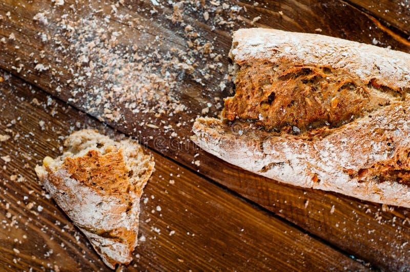 Pan integral imagen de archivo. Imagen de corteza, comer - 33718685