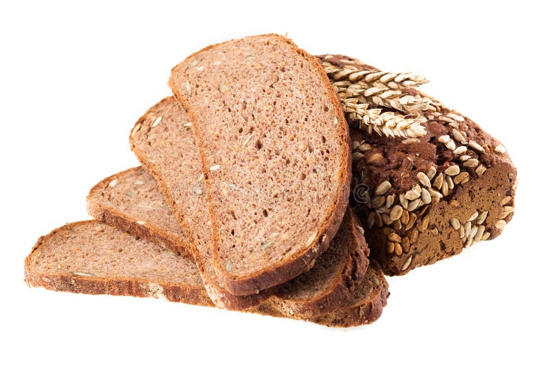 Pan integral imagen de archivo. Imagen de almuerzo, fondo - 4169495