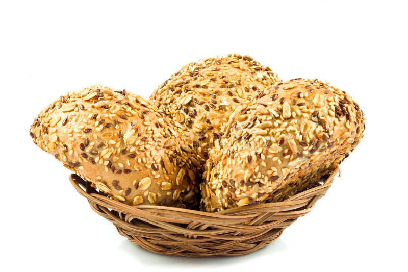 Pan integral redondo. imagen de archivo. Imagen de girasol - 29511293