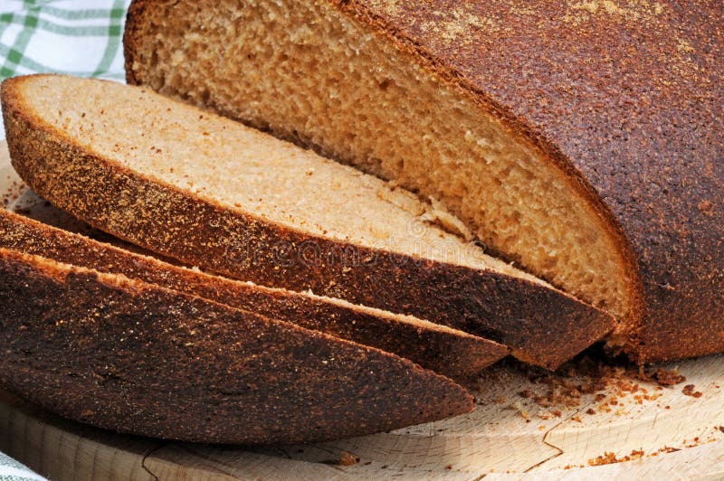 Pan Integral Redondo Determinado Bollos Frescos Con Diversas Semillas ...