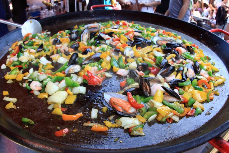 Pan stock photo. Image of detail, plate, cuisine, food - 32090872