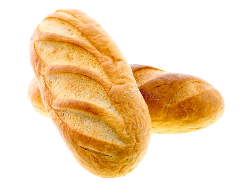 Pan largo del pan aislado foto de archivo. Imagen de frescura - 77638664